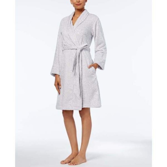 Charter Club | Intimates & Sleepwear | Charter Club Short Textured Robe ...